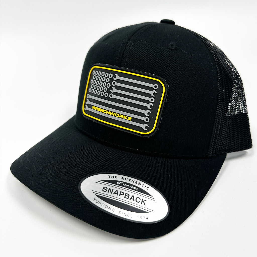 Flag PVC Patch Hat – WrenchWorkz