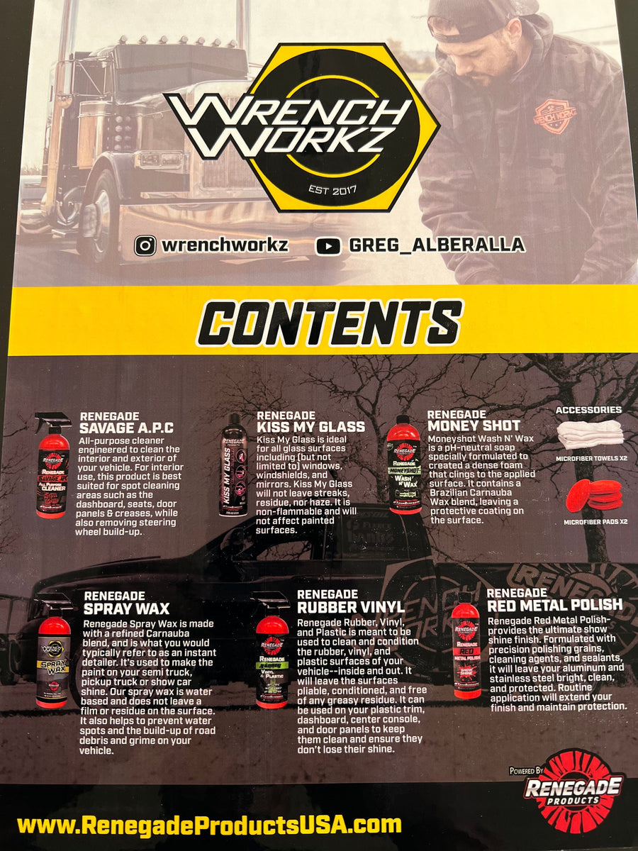 WrenchWorkz Detail Kit - Limited Edition